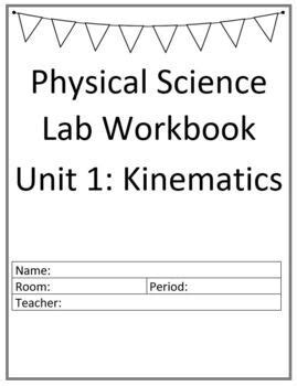 Physical Science Physics Lab Workbook Kinematics By Rocket Science Classroom