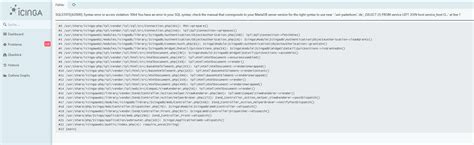 Sql Error With Restricted Permissions · Issue 726 · Icingaicingadb Web · Github