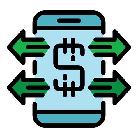 Online Monetization Icon Color Outline Vector 15209060 Vector Art At Vecteezy