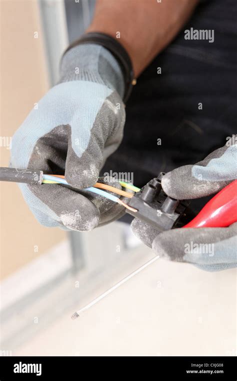 Electrical Connector Block Electrician Electric Hi Res Stock Photography And Images Alamy