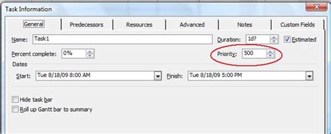 작업 우선 순위로 작업 Asposetasks 문서