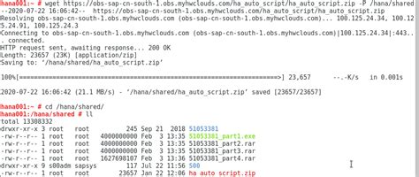 配置sap Hana节点的ha功能sap Hana高可用配置高可用配置sap S4hana1809同可用区高可用部署最佳实践最佳实践