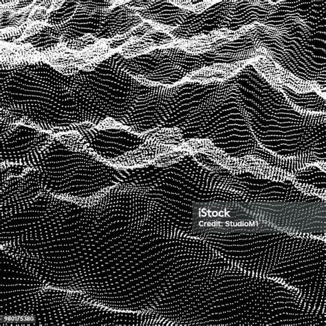 웨이브 패턴입니다 추상적인 벡터 배경입니다 디자인에 대 한 간단한 텍스처입니다 기술 개념입니다 벡터 일러스트입니다 0명에 대한 스톡 벡터 아트 및 기타 이미지 Istock