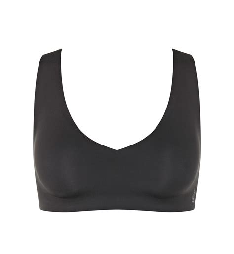 Sloggi Zero Feel 20 Bralette In Black Triumph Lingerie