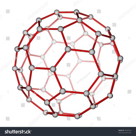 Optimized Molecular Structure Fullerene C60 On Stock Illustration 94692352 Shutterstock