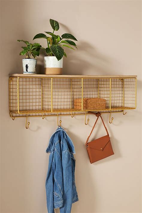 Wire Cubby Wall Shelf Anthropologie