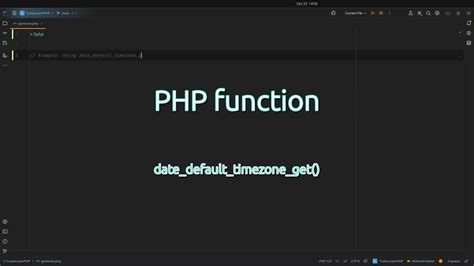 How To Get The Default Timezone In Php Using Datedefaulttimezoneget