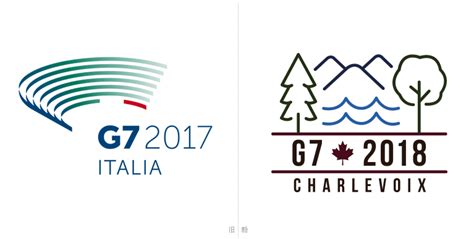 苏州标志设计三鹰市艺术文化振兴财团标志与标准字体设计 极地视觉设计 苏州极地品牌设计加拿大2018年七国集团峰会g7官方logo设计