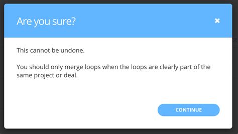 Merge Loops