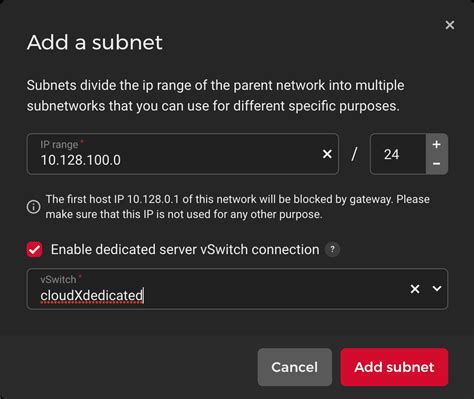 Connect Hetzner Cloud Servers To Dedicated Using VSwitch