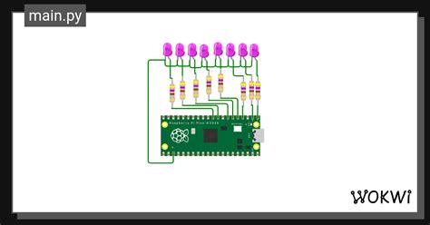 ledjes wokwi esp32 stm32 arduino simulator