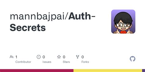 Github Mannbajpaiauth Secrets