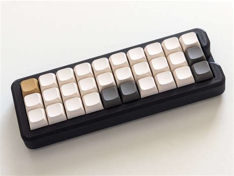 Pcb Mount Gherkin Keyboard Case By Sajenim Download Free Stl Model