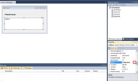 2 Cara Memasukkan Item Ke Dalam Listbox Di Visual Basicnet Dwiay
