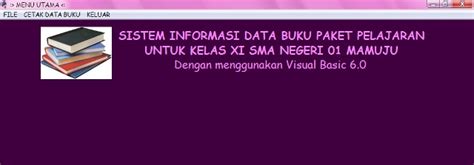 Contoh Program Dengan Visual Foxpro 9 Tutorial Bingwes