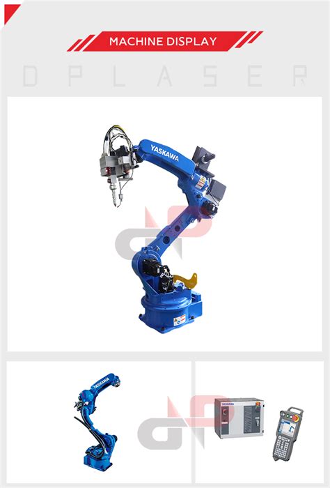 Yaskawa 6 Axis Robot Arm Stainless Steel Automatic Fiber Laser Welding Machine Afrimart Online