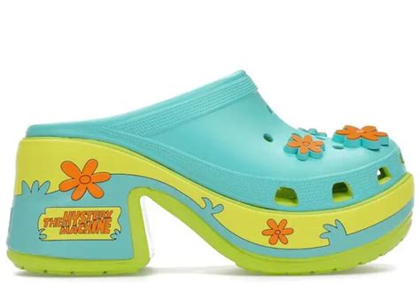 Crocs Siren Clog Scooby Doo The Mystery Machine Lime Punch