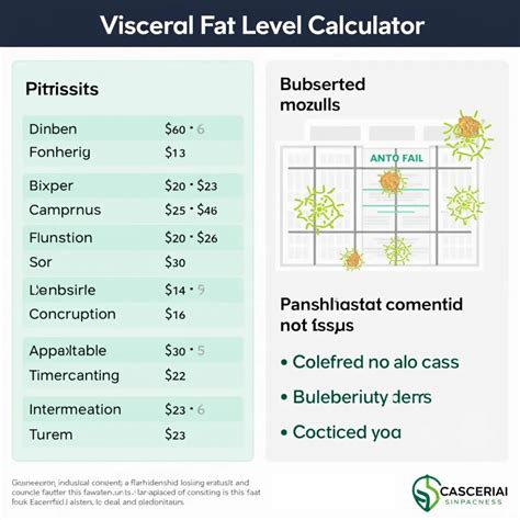 Visceral Fat Level Calculator And Health Guide Body