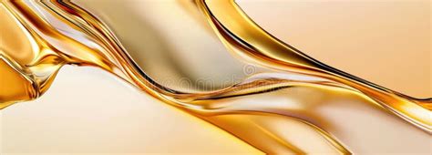 Abstract Golden Foil Texture With Smooth And Shiny Waves Stock Illustration Illustration Of