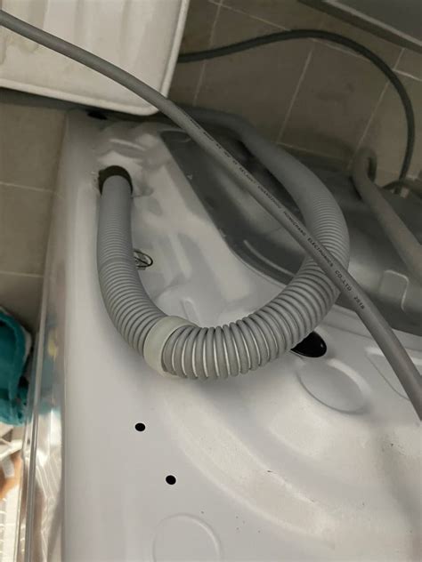 드럼세탁기 배수호스배수관 이게 맞나요 지식in
