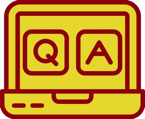 QA Vector Icon Design Vector Art At Vecteezy