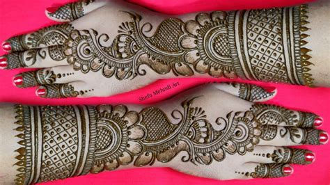 Back Hand Bridal Mehndi Designs 2020 Youtube