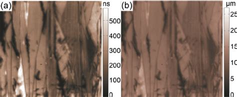 A Lifetime Mapping And B Diffusion Length Mapping Derived From PL Download Scientific