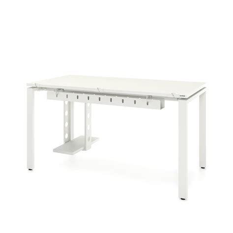 Письменный стол Zamm Формат Тип 4 с пропусками для проводов кабель каналом и подвесом