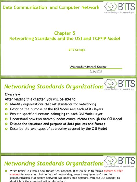 Data Communications Pptx Chapter 5 Pdf Osi Model Port Computer