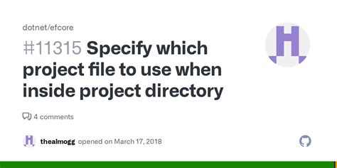 Specify Which Project File To Use When Inside Project Directory Issue Dotnet Efcore