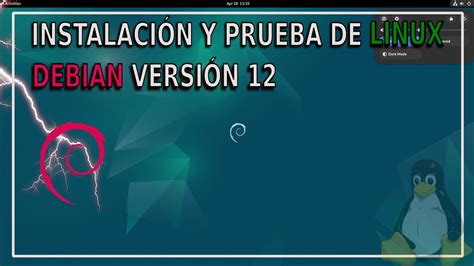 Instalación y prueba de Linux Debian YouTube