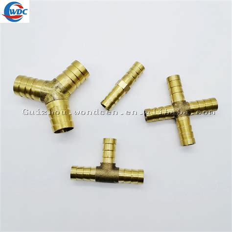 Efficient 2 Way Tube Connector Quick Pneumatic Fitting For Pagoda