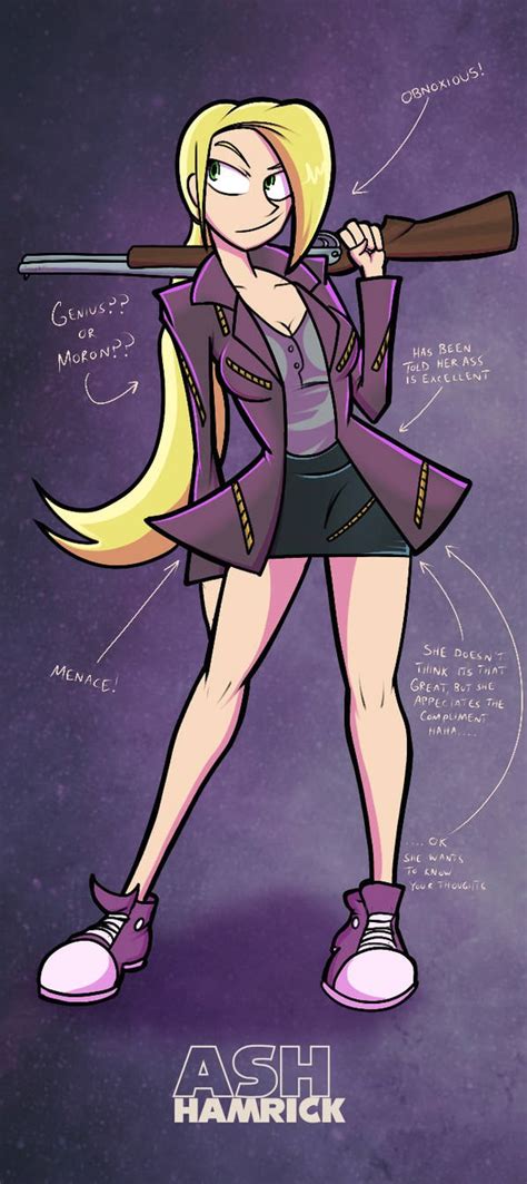 Oc Profile Ash Hamrick By Llamallamathesecond On Deviantart