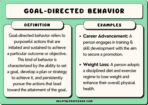 goal directed behavior definition examples and benefits 2025