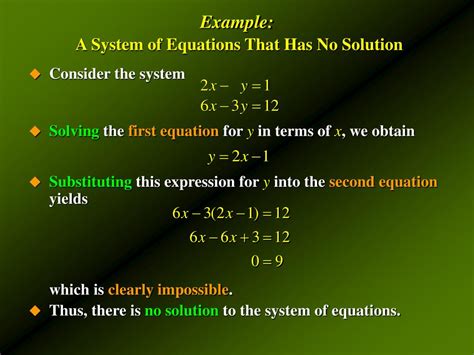 Ppt Systems Of Linear Equations An Introduction Unique Solutions
