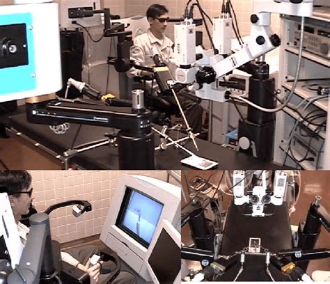 Zeus Surgical Robot System The Surgeon Operates The Robot From An