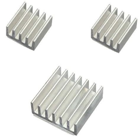 3x Dissipador De Calor Compatível Com Raspberry Pi Lm2596 Arduino