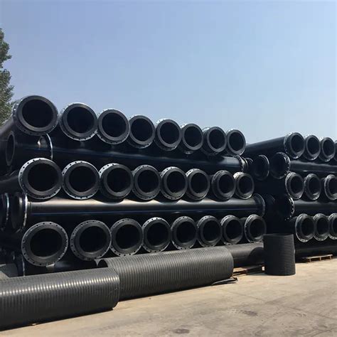 Floating Dredging Piplines Floating Hdpe Pipe Pe 100 Sand Dishcarge Pipe With Pipe Floater For