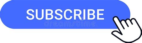 Mouse Pointer Clicking On A Subscribe Button With An Extended Index Finger Encouraging Users To