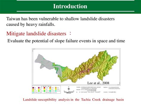 Ppt The Application Of Hydrological Models In Shallow Landslides