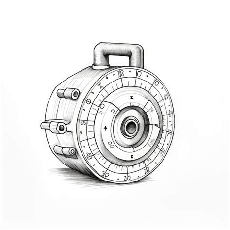 Premium Ai Image Password Combination Lock Ai Generated