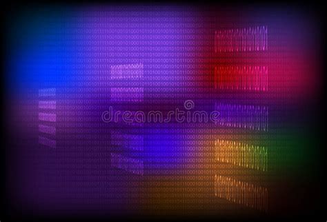 Abstract Binary Background Stock Vector Illustration Of Design 23322542