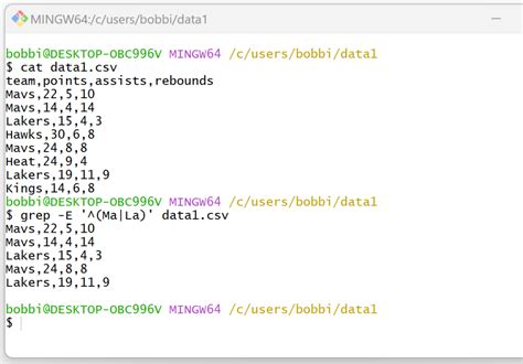 Bash Filter For Lines In File That Start With Specific String Collecting Wisdom