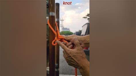 튼튼한 로프매듭이 필요할때 딱 고정매듭 Shorts Youtube