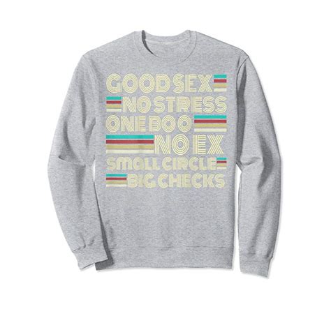 Order Now Good Sex No Stress One Boo No Ex Vintage Retro On Back T