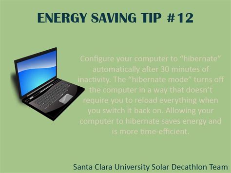 configure your computer to “hibernate” automatically after 30 minutes of inactivity the