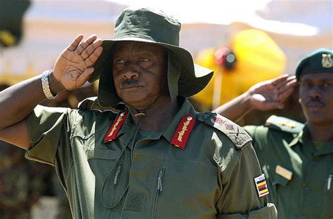 Yoweri Museveni Ageing Uganda President Rides On The Memory Of His