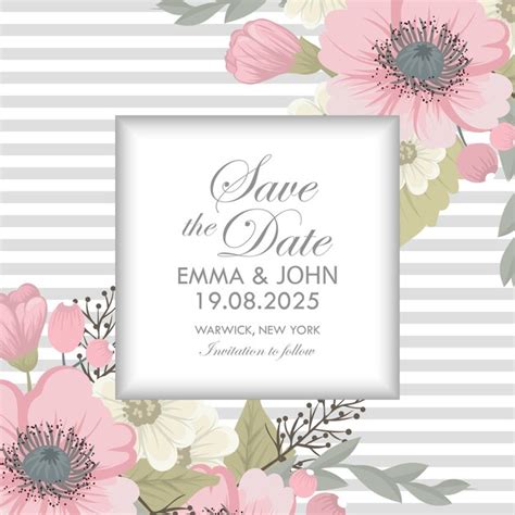 벡터 일러스트 레이 션의 유행 원활한 꽃 패턴 프리미엄 벡터