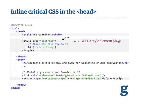 Css And The Critical Path Speaker Deck
