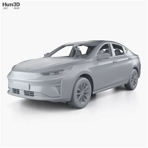 Jac Ej7 з детальним інтерєром 2022 3d модель Автомобілi на 3dmodels